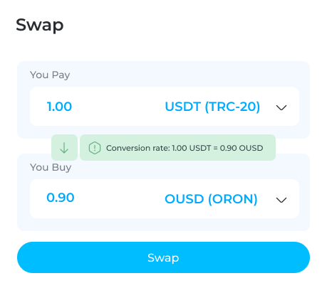 Oron Payments - Home Page